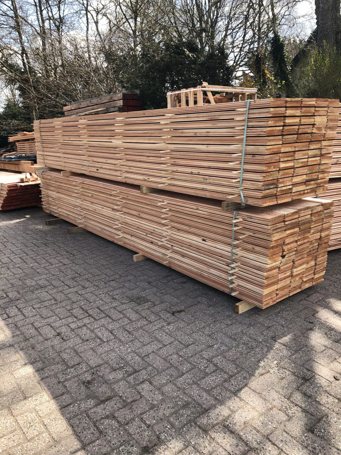 Velling delen 1.8x 1.85x 300/400/500cm - Houthandel Vierpolders